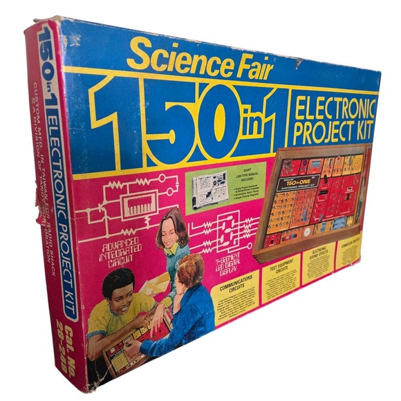 Science Fair | Other | Host Pick Radio Shack 97 Science Fair 150 In One ...